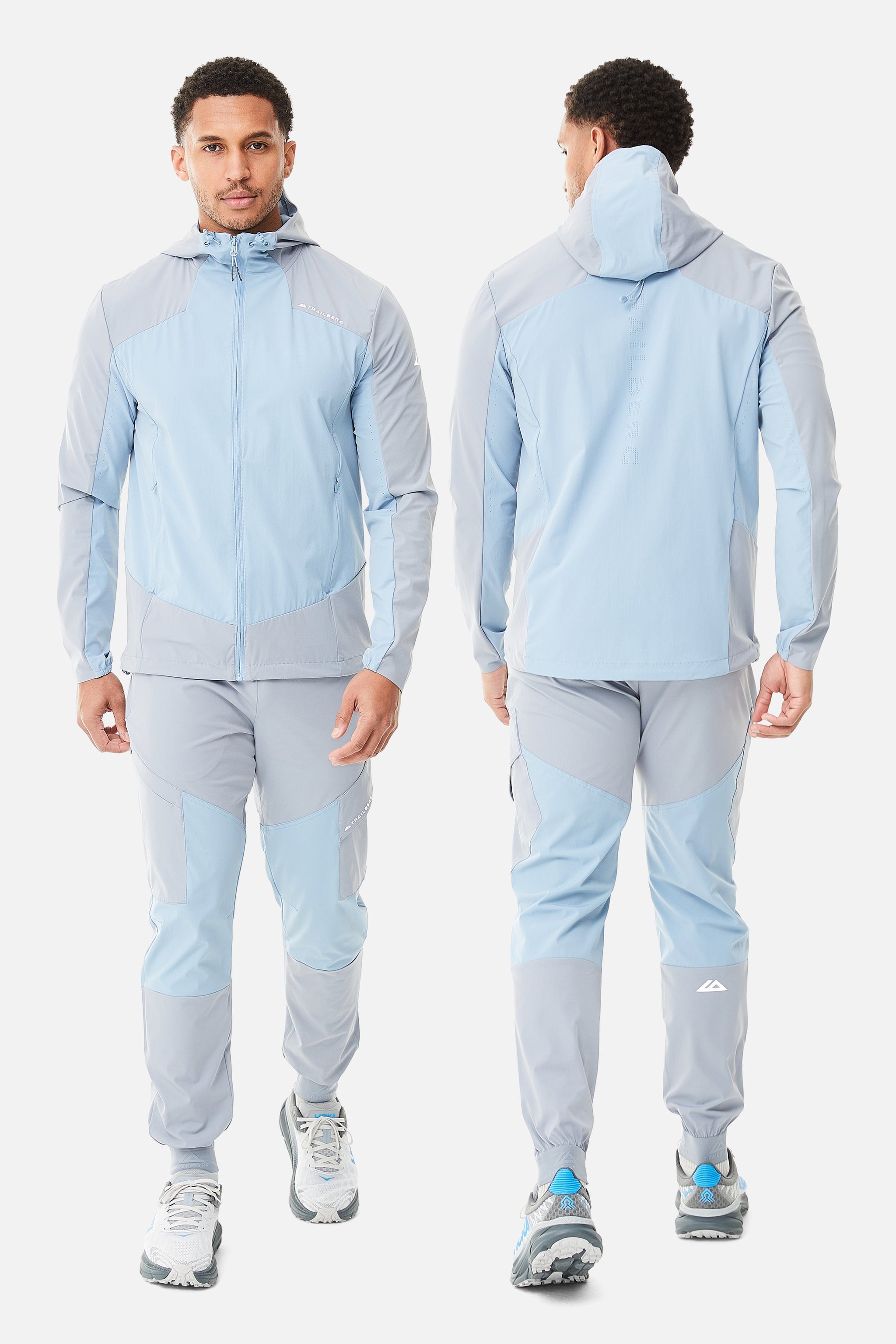 Aperture Tracksuit - Washed Indigo/Cloud Haze